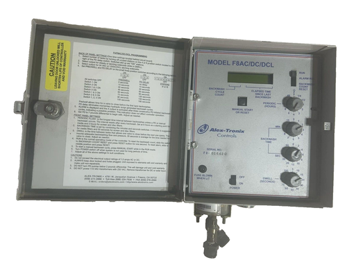Alex-Tronix F8AC/DC/DCL Irrigation Backwash Controller w/ Solenoid ...