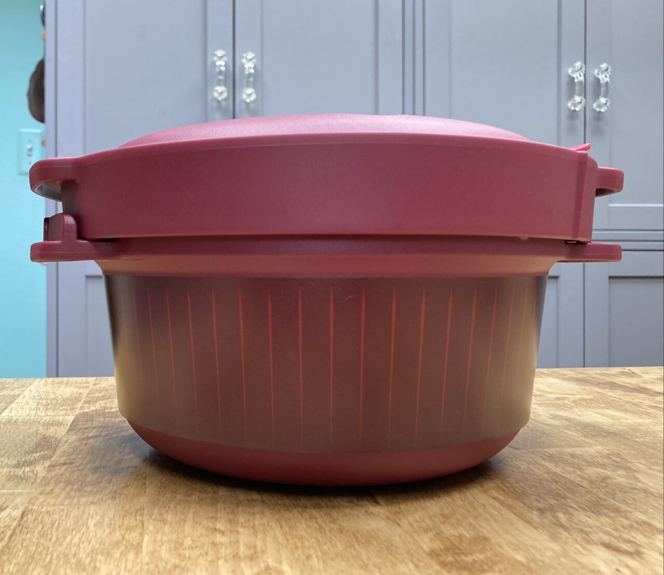 Tupperware Microwave Pressure Cooker-Red-NEW-SHIPPING INCLUDED | eBay