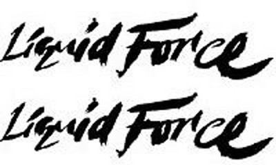 2 x 10" Liquid Force Ink Wakeboard Stickers/Decals - color White | eBay