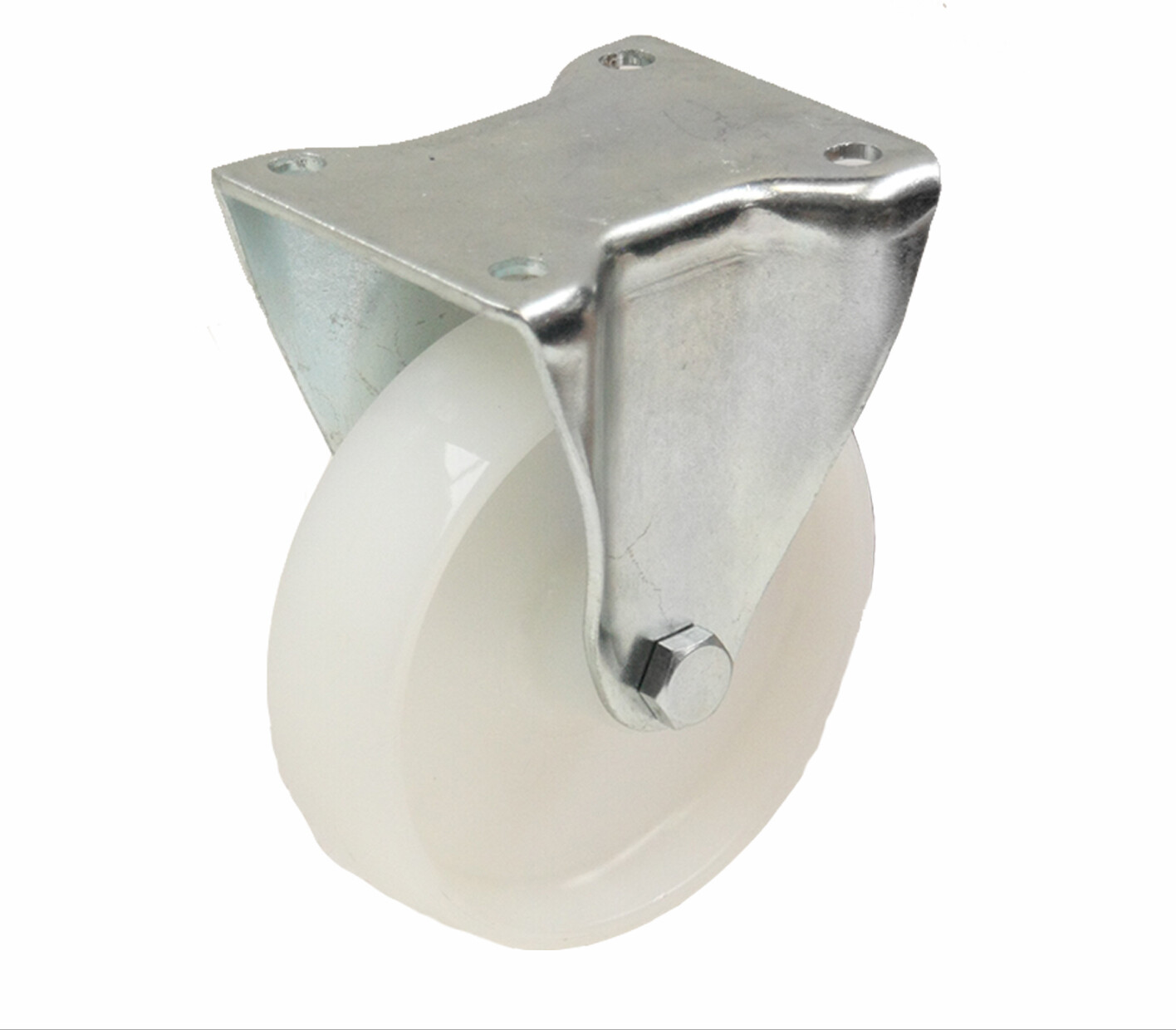 150mm 6" nylon castors - heavy duty, fixed castors set, 300kg castor ...