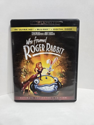 Who Framed Roger Rabbit [Used Very Good 4K UHD & Blu-ray] NO DIGITAL ...