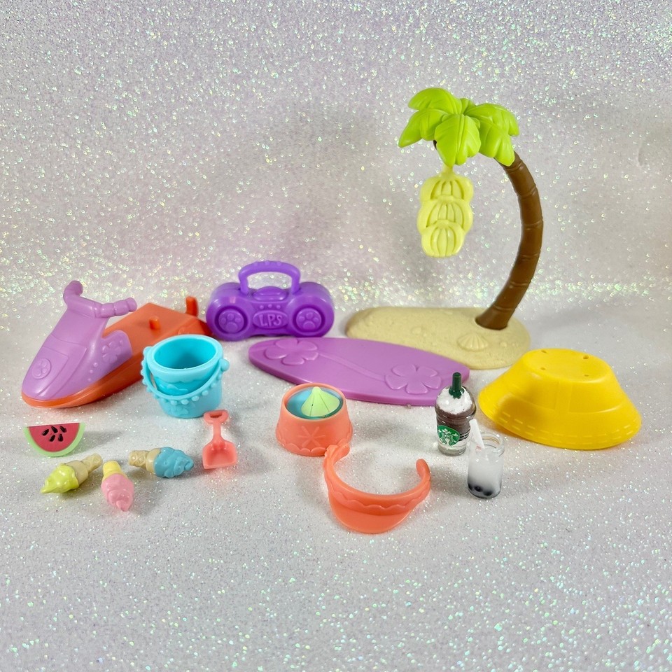 🌺 Littlest Pet Shop 🌺 LPS Dachshund 1491 Crab 1492 1493 Swim & Sand ...