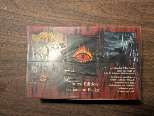 Middle Earth: The Dragons CCG Limited Edition Sealed Booster Box - 36 ...