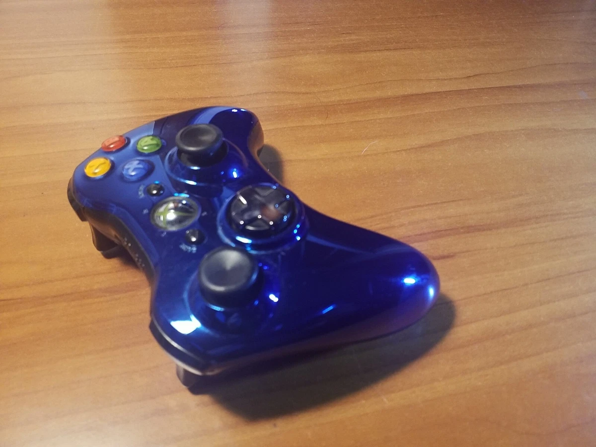 Xbox 360 Controller Chrome Blue