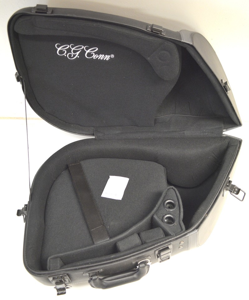 NEW CG CONN #51101 DOUBLE FRENCH HORN CASE -- FITS CONN 8D DOUBLE HORNS ...
