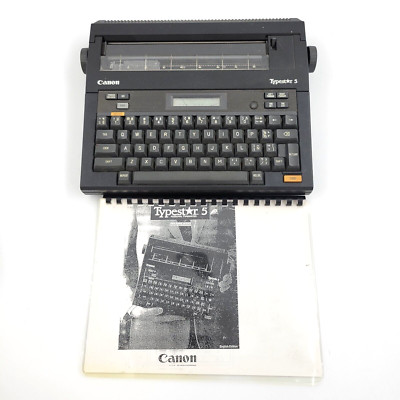 Typewriters & Word Processors - Canon Electronic Typewriter
