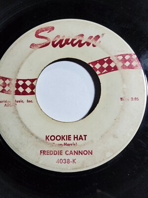 Freddy Cannon Okefenokee / Kookie Hat 45 1959 Swan GOOD F129 | eBay