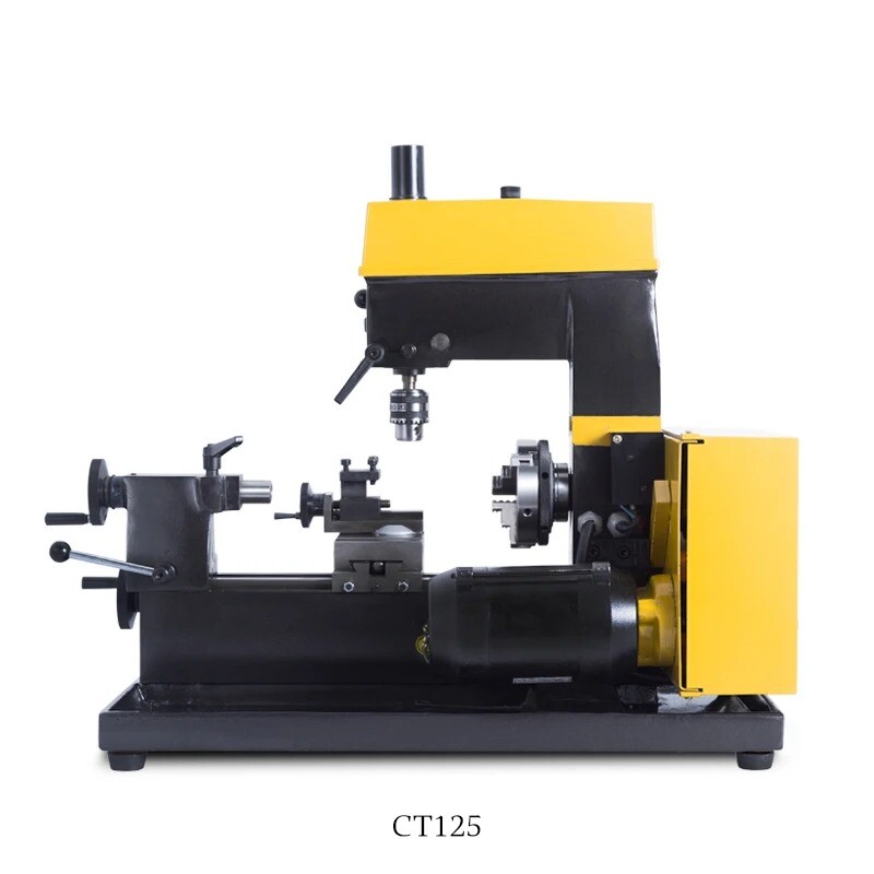 CT125 Mini Lathe Drilling and Milling Machine Mini Lathe Clock Watch ...