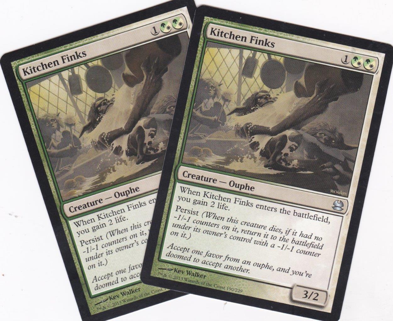 MTG: Modern Masters 2013: Kitchen Finks X 2 | eBay