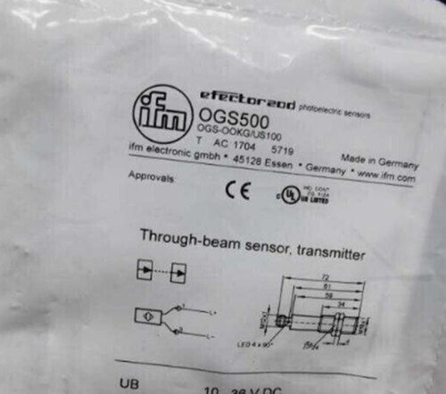 New IFM OGS500 Photoelectric Switch Sensor | eBay