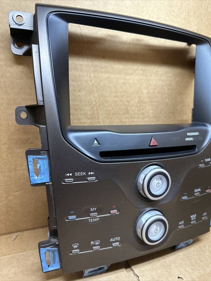2011-2014 Ford Edge Radio Face Climate Control Panel Bezel DT4T-18A802 ...
