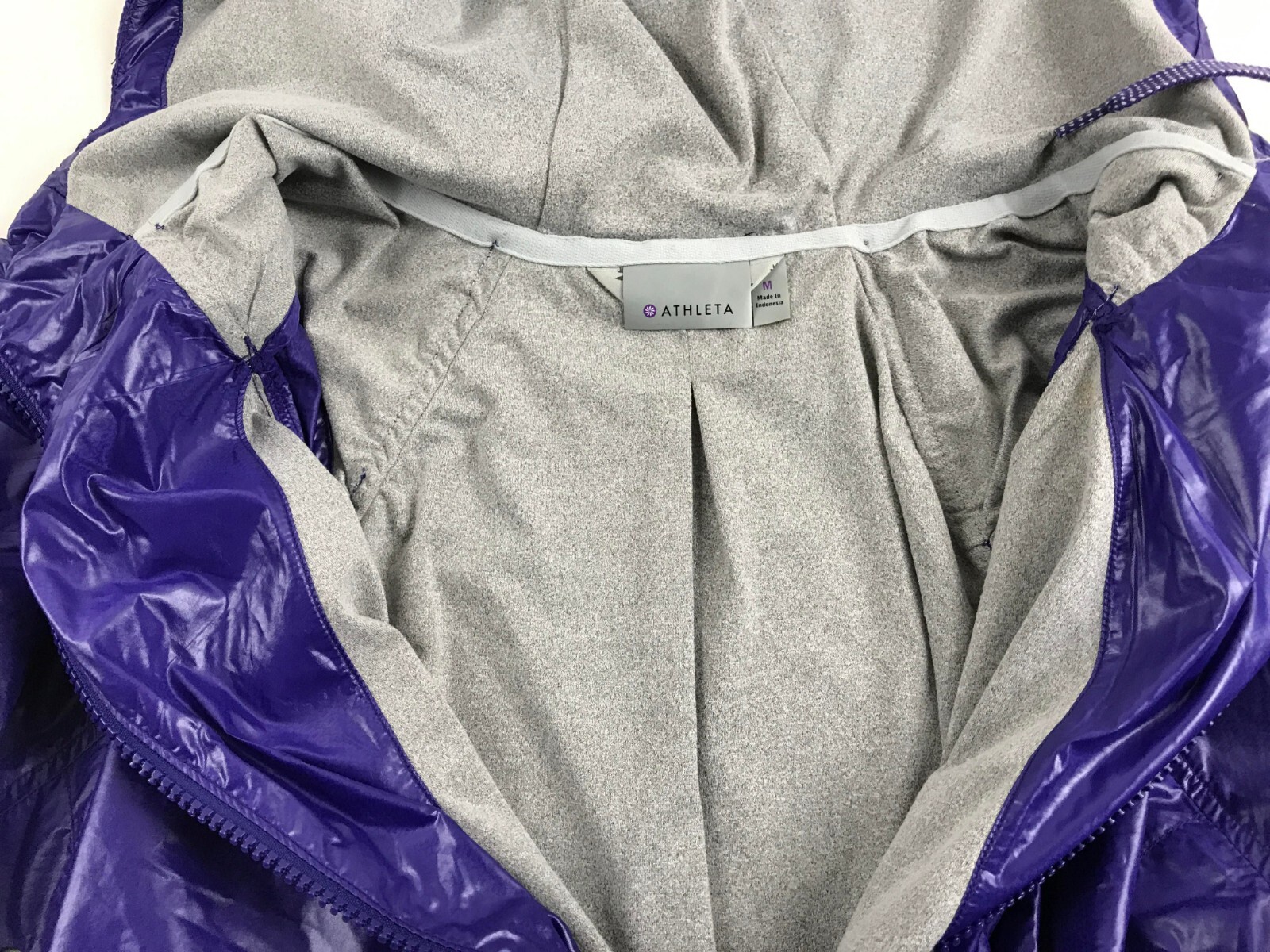 Athleta Jacket, Women's Size Medium, Purple, wind breaker Jacket, Full ...
