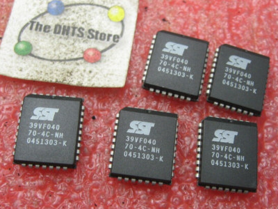 SST39VF040-70-4C-NH SST Flash Memory IC PLCC32 - Used Pulls Qty 5 | eBay