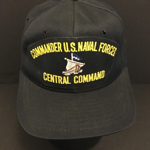Vintage Military Baseball Cap: USN Commander US NAVAL FORCES CENTCOM | eBay