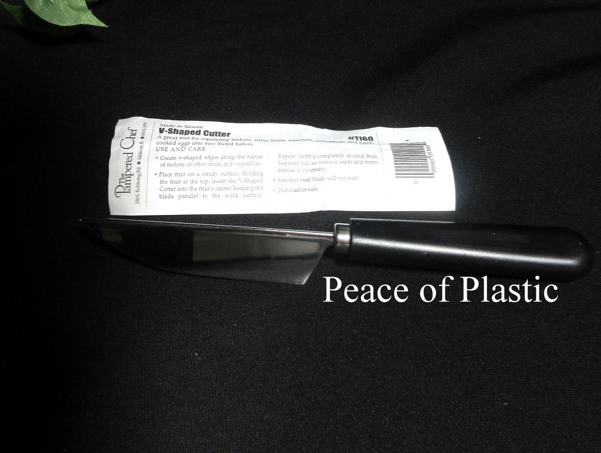 Pampered Chef V Shaped Cutter w/ Paper New | eBay