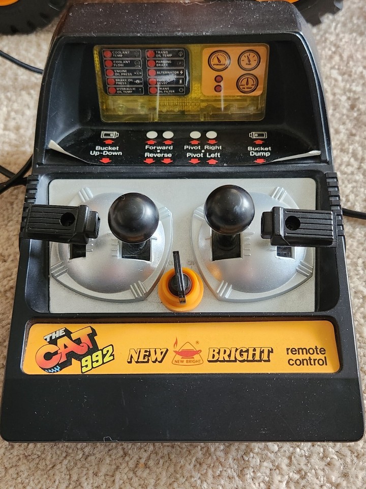 New Bright Remote Control Caterpillar Excavator 245D Front End Loader ...