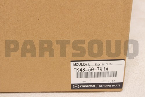 TK48507K1A Genuine Mazda MOULD(L),FRONT TK48-50-7K1A | eBay