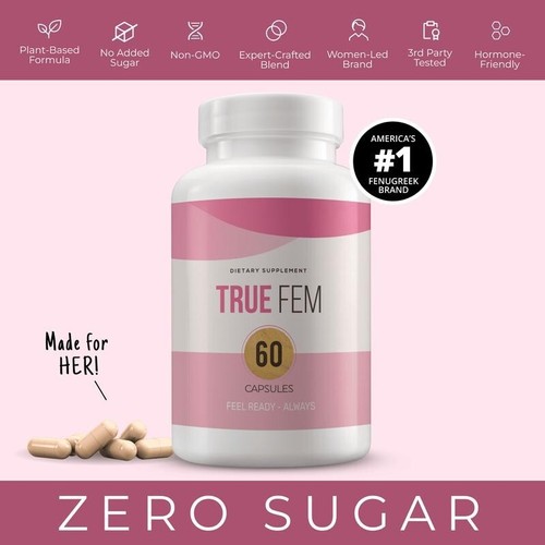 True FEM Women’s Hormonal Balance Supplement – 60 Vegan Capsules | eBay