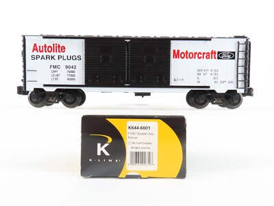O Gauge 3-Rail K-Line K644-6001 Ford Motorcraft Autolite Spark Plugs ...