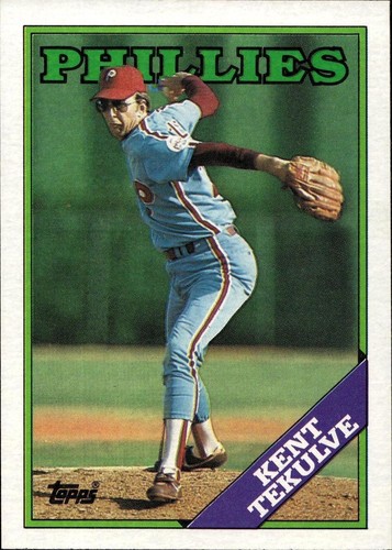 1988 Topps #543 Kent Tekulve | eBay