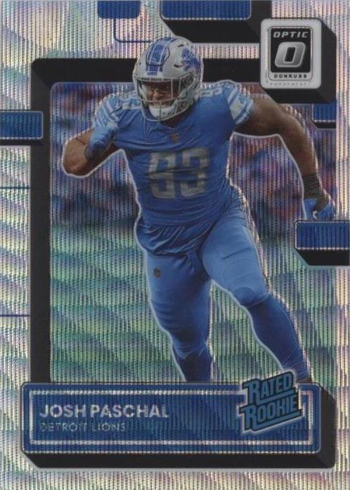 2022 Panini Donruss Optic - Rated Rookie Josh Paschal #267 Wave Prizm ...