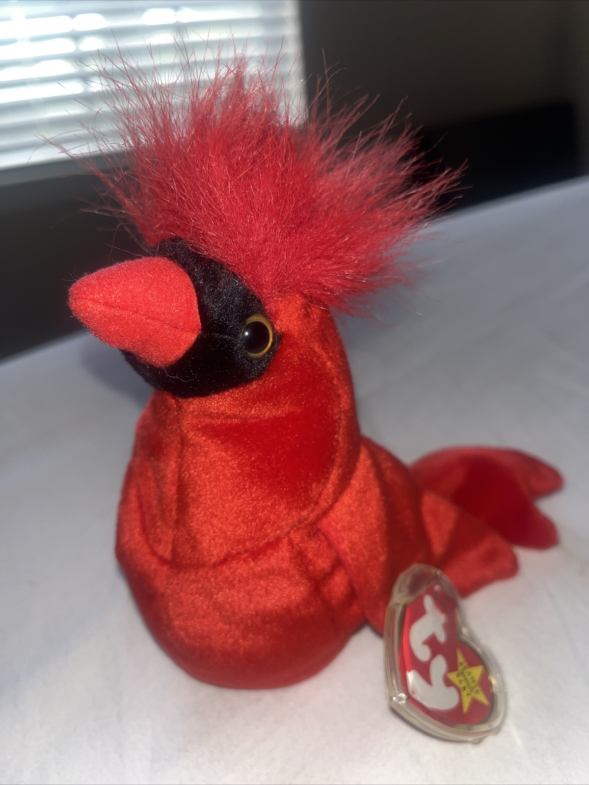 Ty Beanie Babies - Mac The Cardinal Plush Toy 1999 8421042258| eBay