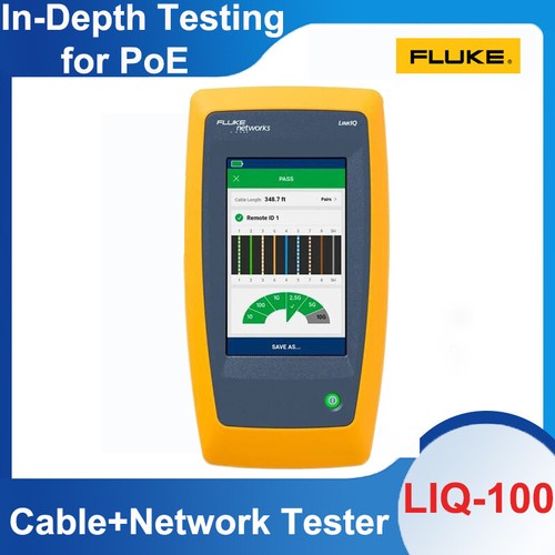 Fluke Networks LIQ-100 Cable Network Tester,RJ45,Network Cables | eBay