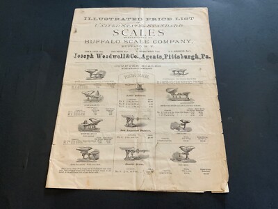 BUFFALO, N.Y. ~ BUFFALO SCALE COMPANY - ILLUSTRATED PRICE LIST 1800s ...