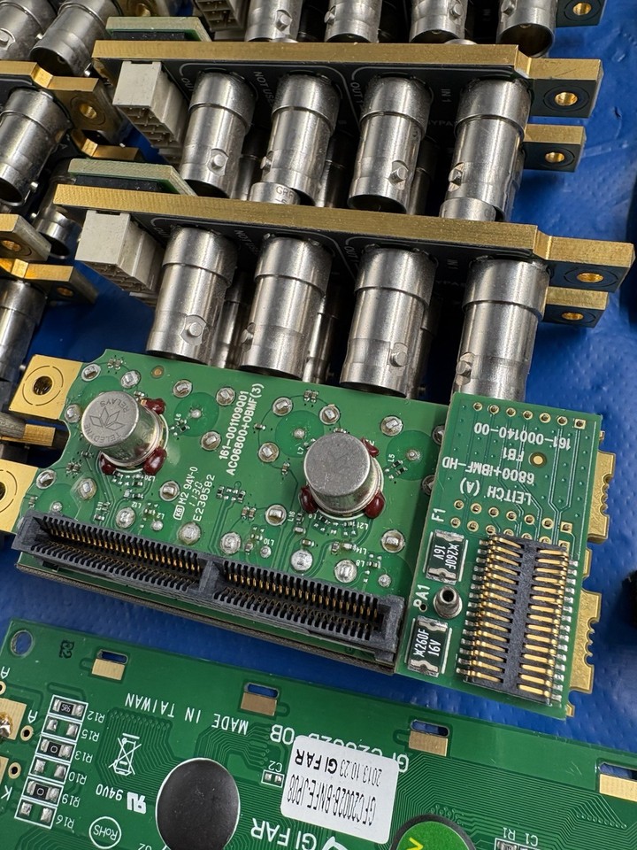 6+ LBS Audio / Mil Spec Pins Antennas Boards Connector Mixed Scrap Gold ...