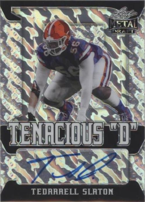 2021 Leaf Metal Draft Tedarrell Slaton #TD-TS3 for sale | eBay