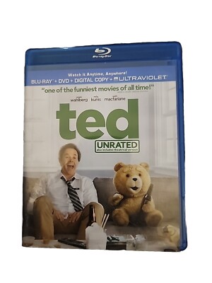 Ted (Two-Disc Combo Pack: Blu-ray + DVD - VERY GOOD) | eBay