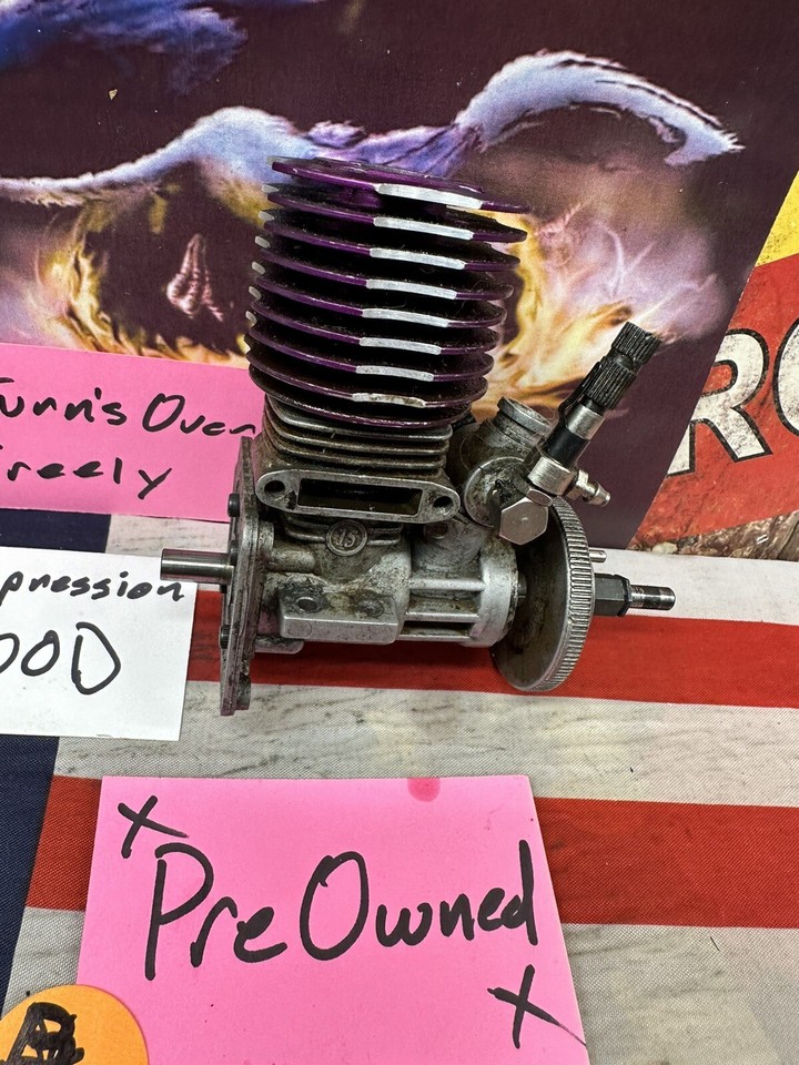 VINTAGE SMT RC NITRO .15 Engine -PreOwned- | eBay