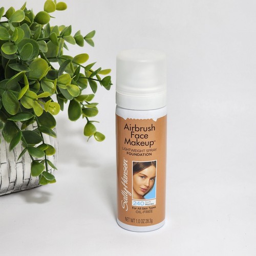 Sally Hansen Airbrush Face Makeup Foundation 240 Soft Honey 1 Oz for ...