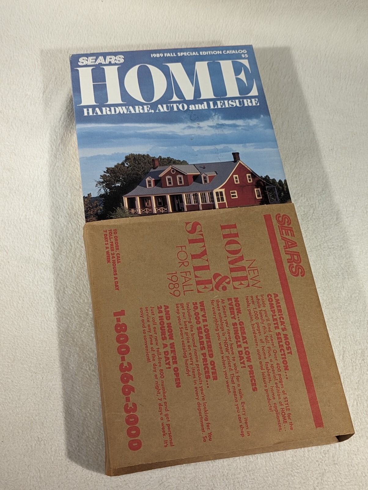 Vintage 1989 Sears Dual Fall Special Edition & Style Catalog Fashion ...
