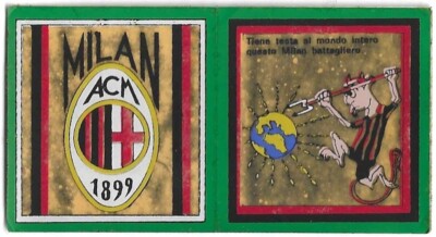 Panini Soccer Badge 1969/70 Serie A Milan With Tissue | eBay