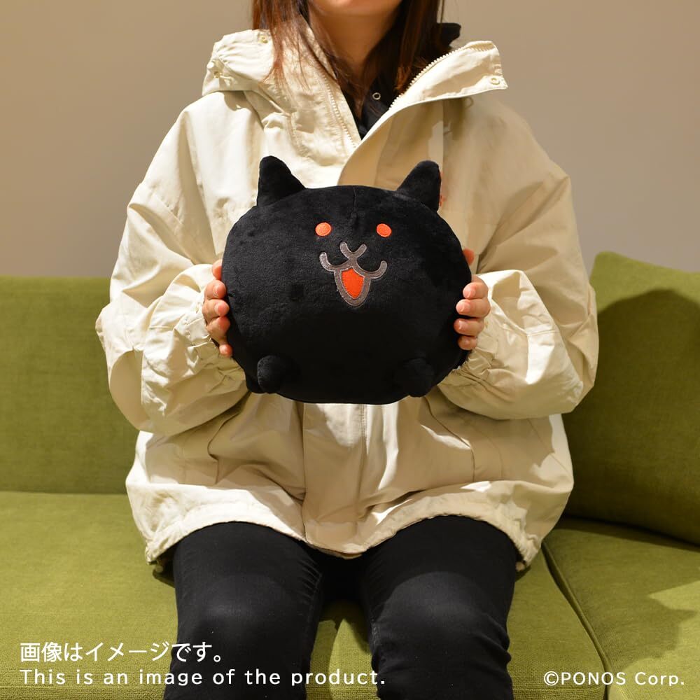 PONOS The Battle Cats Plush Doll KILLER CAT 9.1" Stuffed Toy Nyanko ...