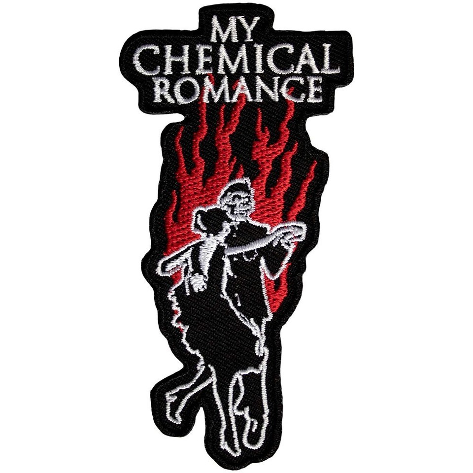 MY CHEMICAL ROMANCE - SEW ON / IRON PATCH - MCR LOGO black parade SWEET ...