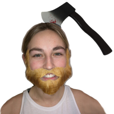 Axe In The Head Novelty Gag Headband Costume Accessory | eBay
