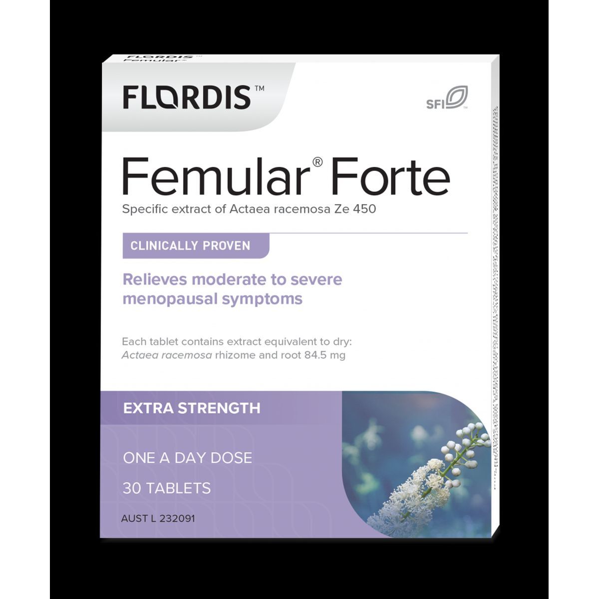 FEMULAR FORTE 30 FLORDIS TAB 30T TABS | eBay Australia