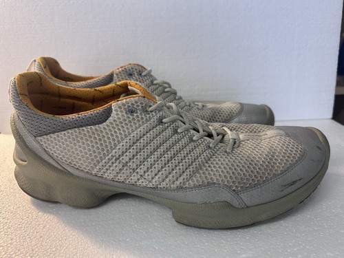 Ecco Biom Natural Motion White Silver Athletic Sneakers Size 46. Us 12/ ...
