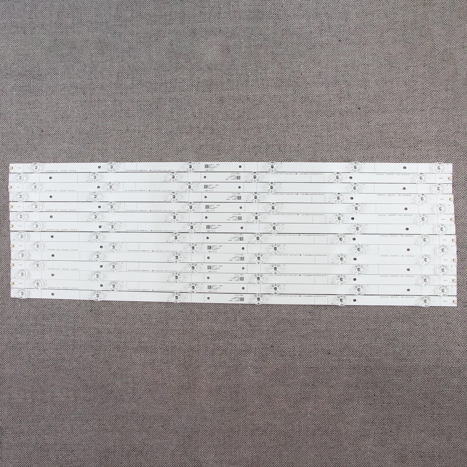 (14)LED Backlight Bar SVH750A76 75R6E3 75H6570G For Hisense 75E3D ...