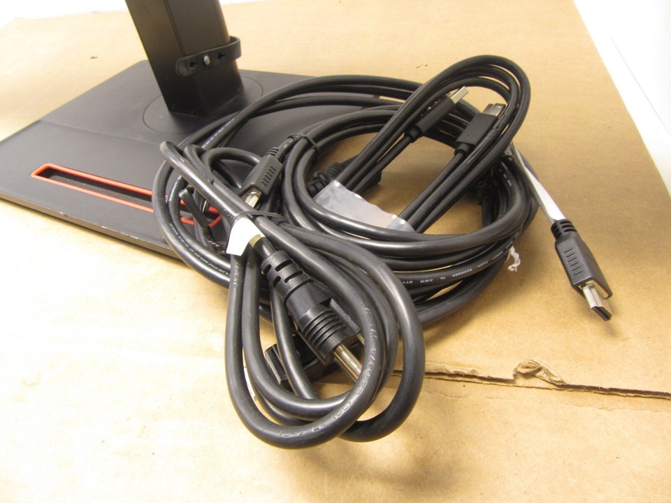 Lenovo ThinkVision T24v-20 24" LCD Monitor 1920 x 1080 Webcam w/ Stand ...