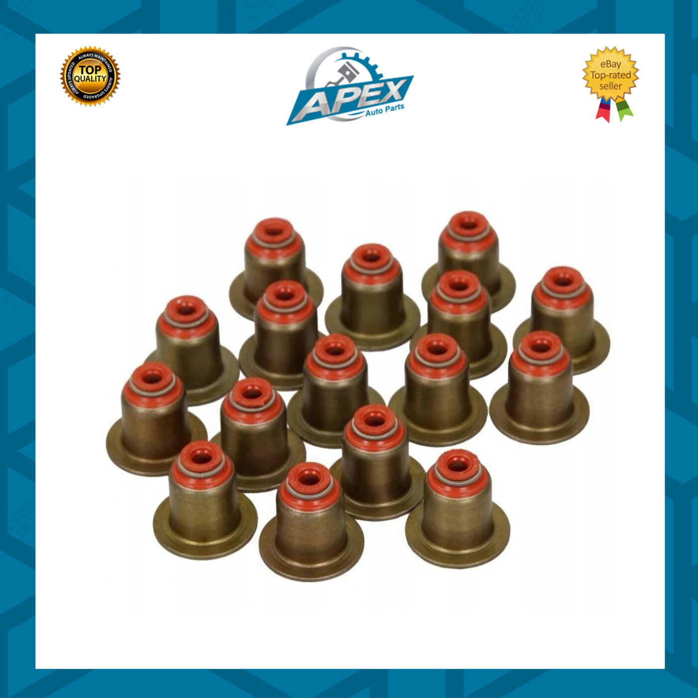 BMW - MINI - TOYOTA 19036483 16 PCS VALVE STEM SEAL SET 11347807347 ...