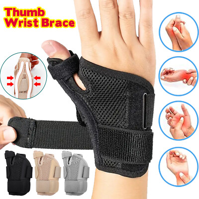NHS Wrist Thumb Hand Spica Splint Support Brace Stabiliser Arthrities ...