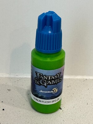 Scale 75 Fantasy & Games Goblin Flesh SFG-24 17ml Paint, Brand NEW ...
