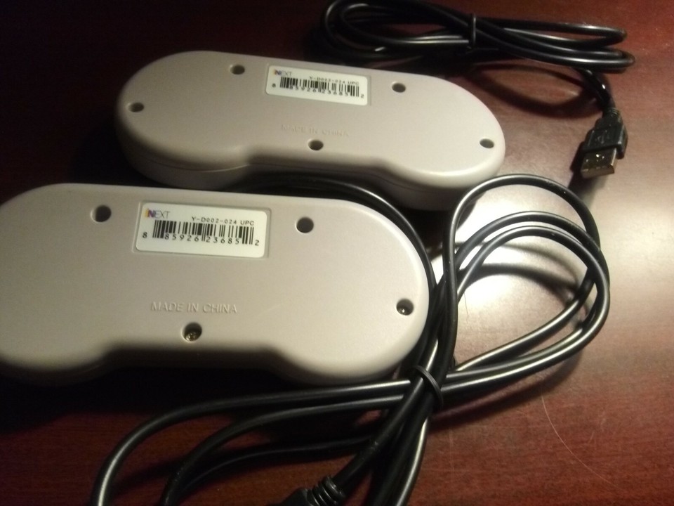 NEW NES Retro PC USB Classic Controller Nintendo Plug-n-Play Windows ...