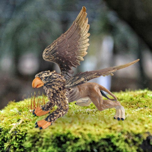 Realistic Gryphon Figurines Forest Animal Figures Toy for Kids Birthday ...
