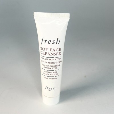 Fresh Soy Fresh Face Cleanser Wash Gentle Amino Acids Travel .6 fl oz ...