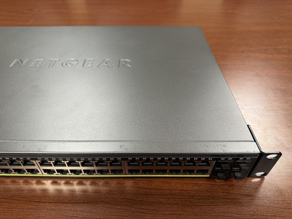Netgear ProSafe GS752TP 48-Port Gb Smart Switch | eBay