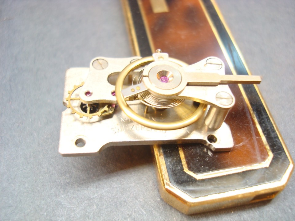 NOS VTG CLOCK BALANCE PLATFORM ESCAPEMENT - SWITZERLAND - KIENINGER ...